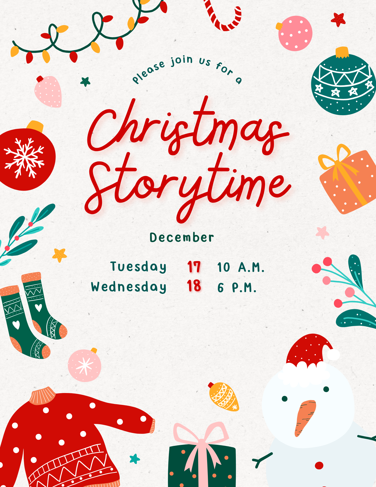 Christmas Storytime