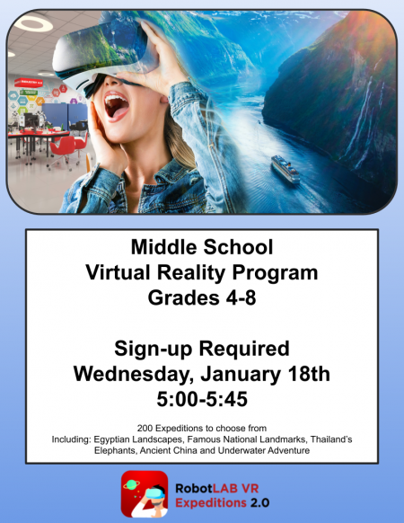Middle School Virtual Reality