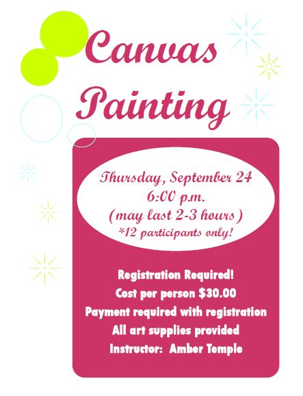 Canvas Painting Event